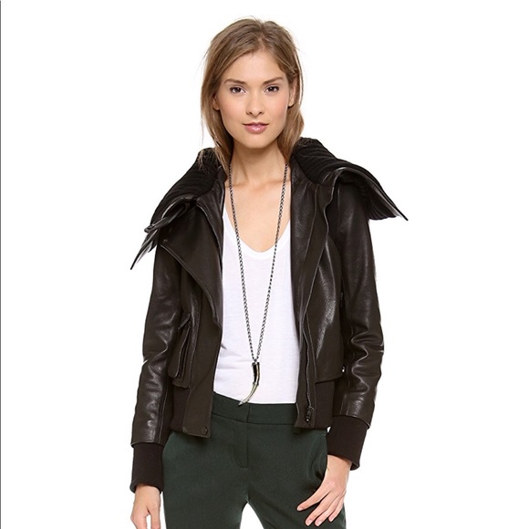 A.L.C. | Jackets & Coats | Alc Phillipe Leather Jacket | Poshmark